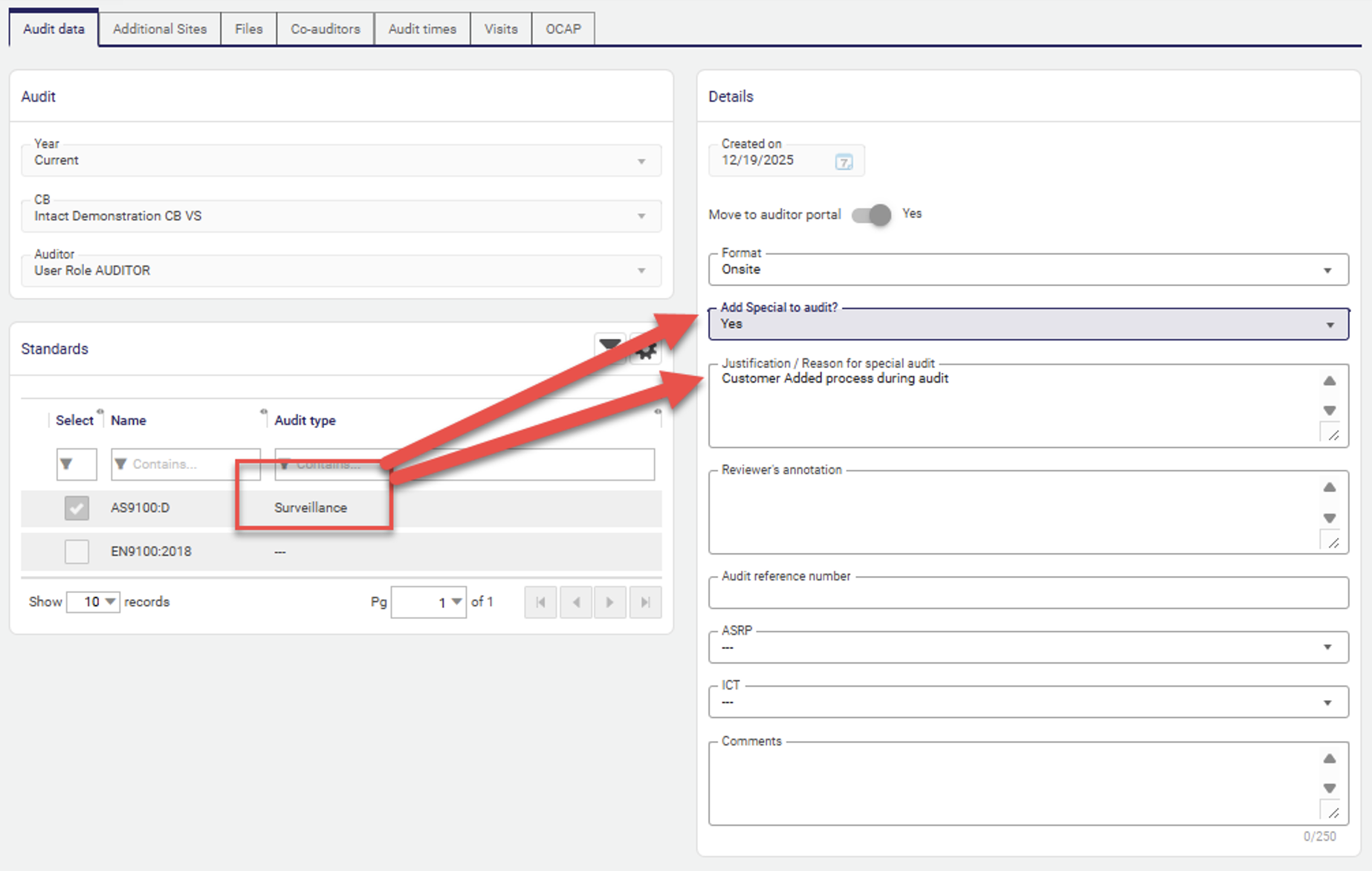 OASIS Functionality Enhancements & Updates – IAQG